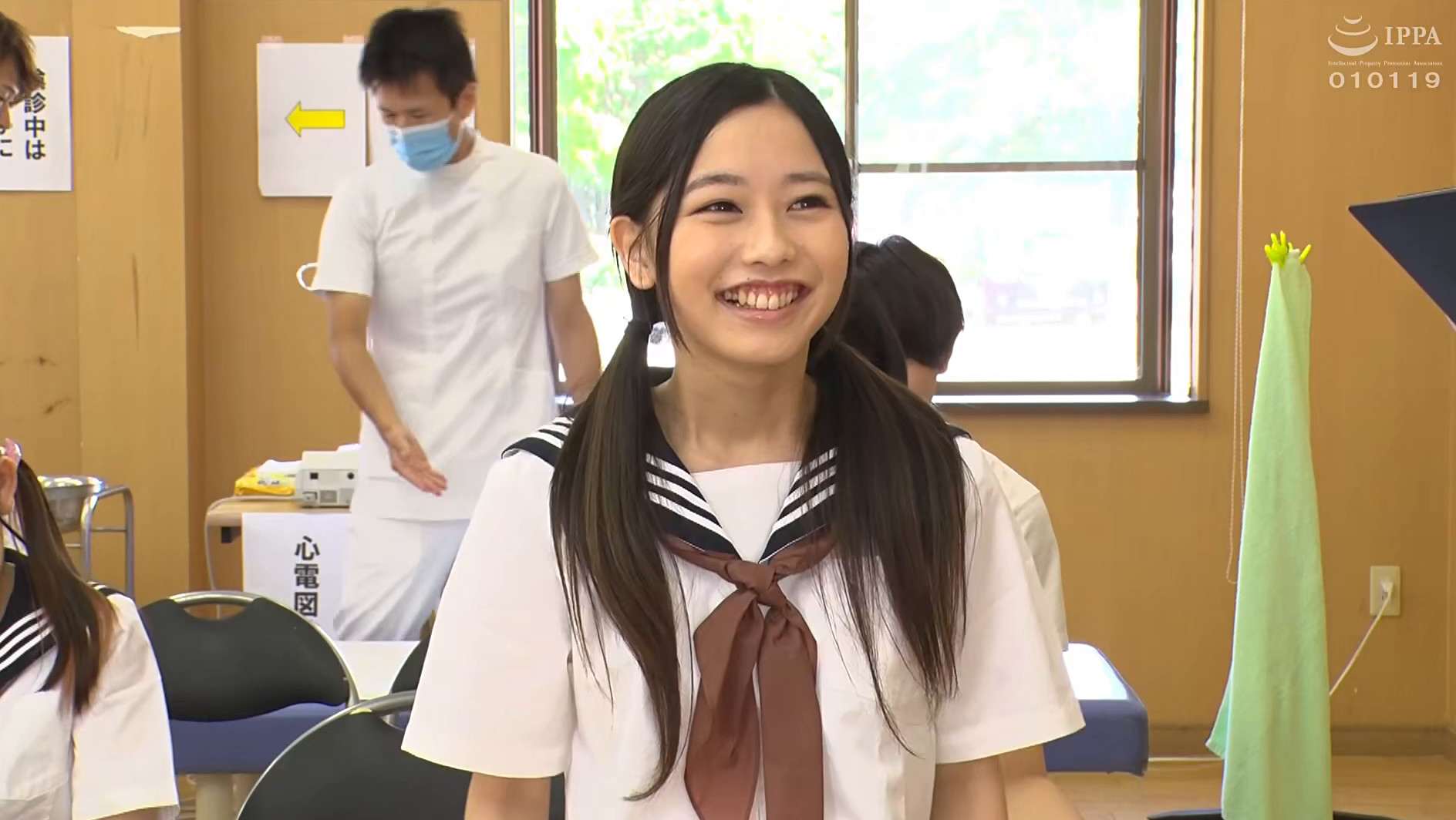 羞恥!新入生男女混合発育健康診断2020・身体測定~予防接種編 アダルト動画 ソクミル